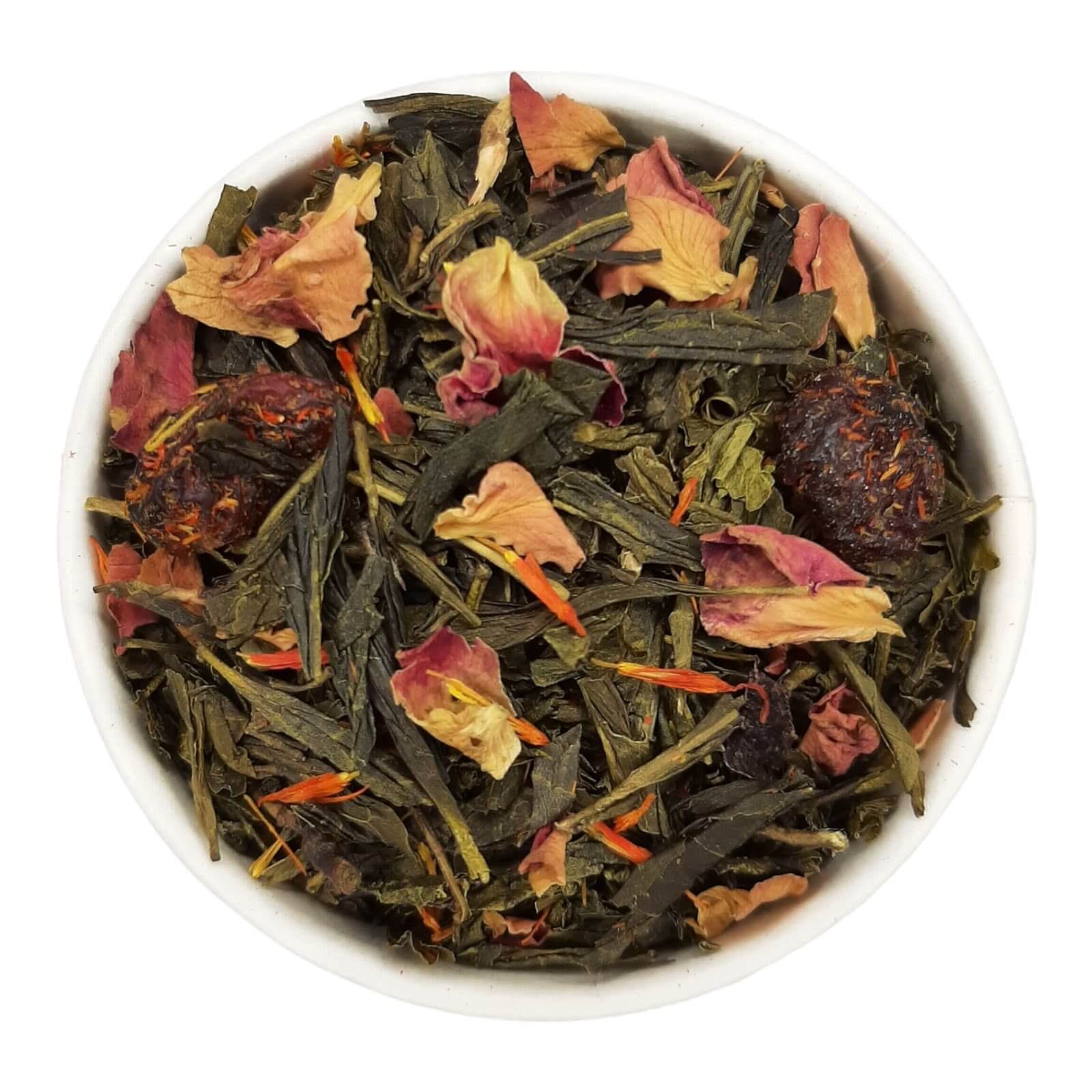 Cranberry Rose groene thee - Coffee & Tasty