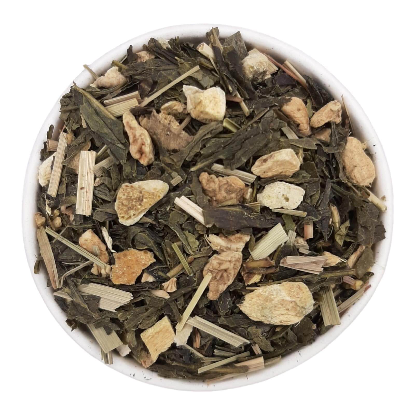 Gember Sinaasappel groene thee - Coffee & Tasty